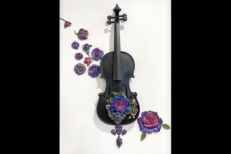 The Strad - Photo gallery: artist transforms broken violins into unique ...